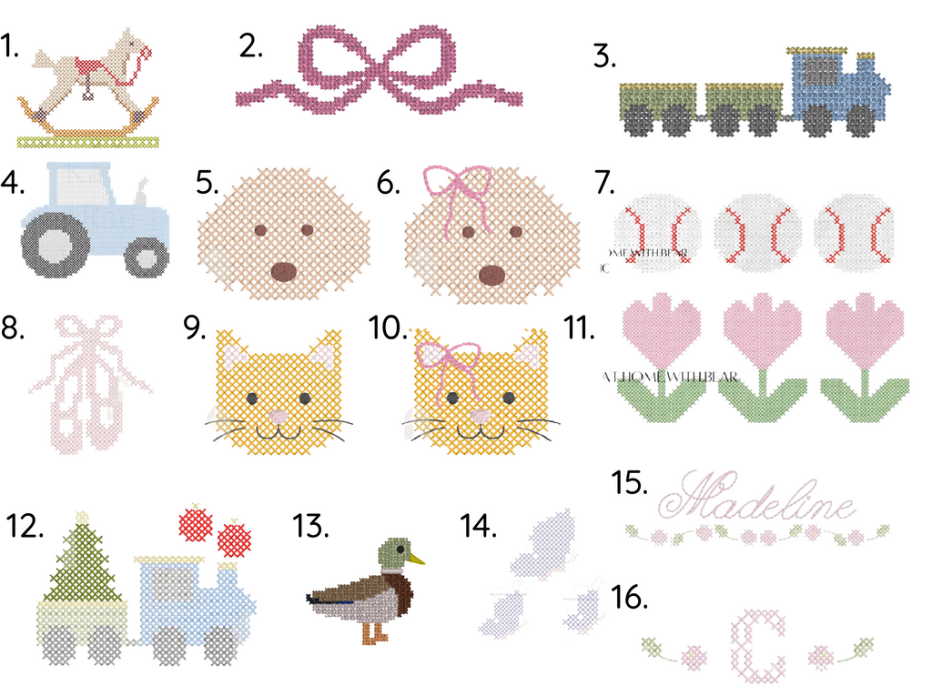 Rollneck Sweater with Cross Stitch – Three Peas In A Pod Nola